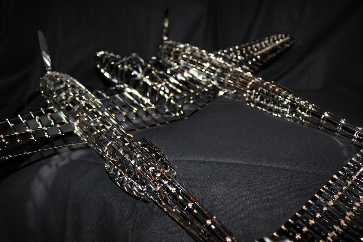 P-38 Lightning Cutaway Sculpture – Intuitive Engineering